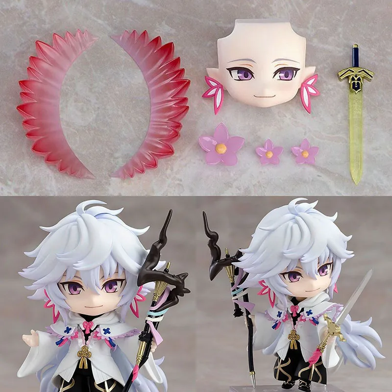 Anime Nendoroid Fate Fgo Gsc Or Merlin Fate/grand Order Pvc Action ...