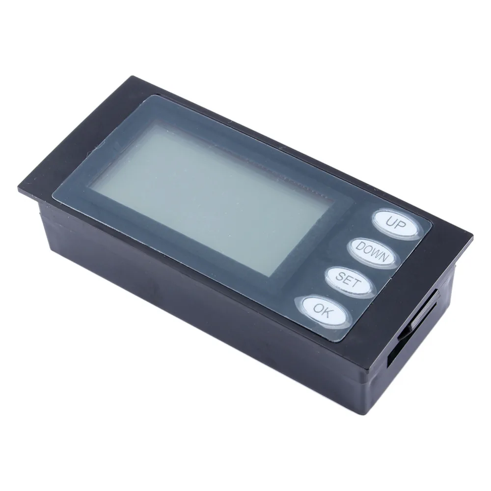 100a ac digital led power meter monitor de tensão kwh watt voltímetro ...