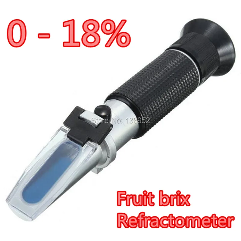 Protable-Fruit-Brix-0-18-brix-Refractometer-P-RHB-18ATC-with-hard-case ...
