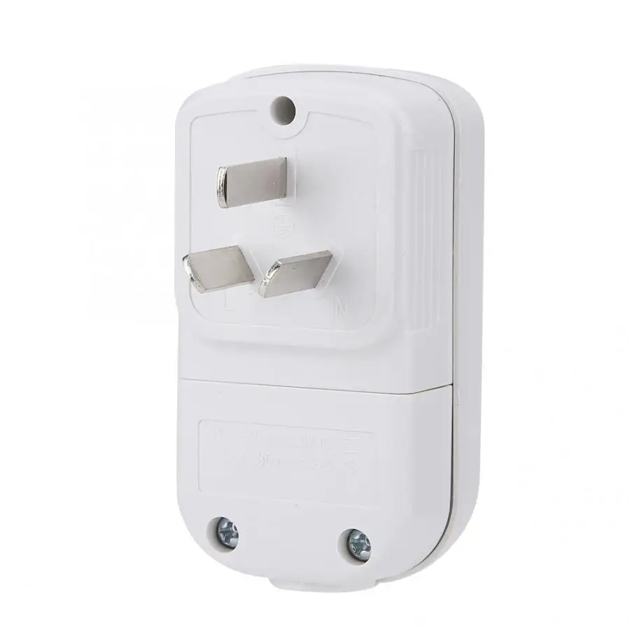1 pcs GFCI Replacement 3-Prongs Plug Safety RCD Leakage Protection for ...