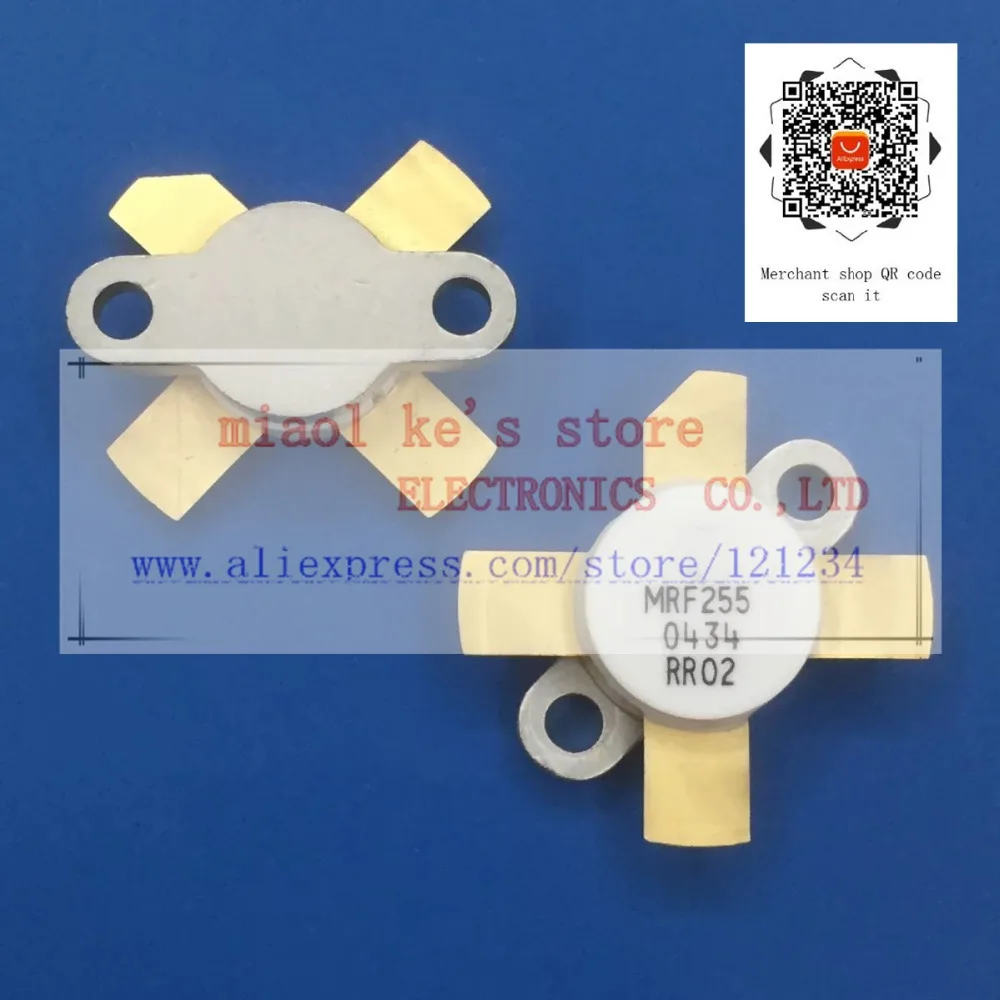 100%Original: MRF255 mrf255 [ 12.5V 36V 22A 55W 54MHz CASE211 11 ] RF ...