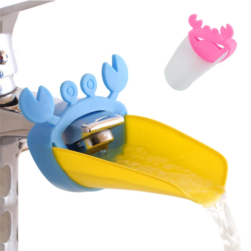 1-pcs-Happy-Fun-Animals-Faucet-Extender-Baby-Tubs-Kids-Hand-Washing ...