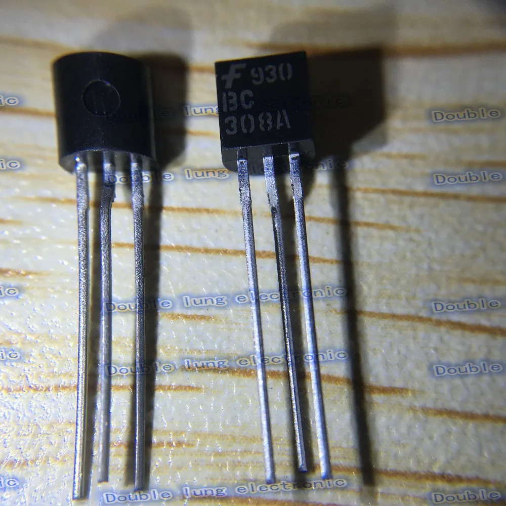 100pcs/lot Bc308a Bc308 To-92 Pnp Transistor 25v 0.1a - Integrated ...