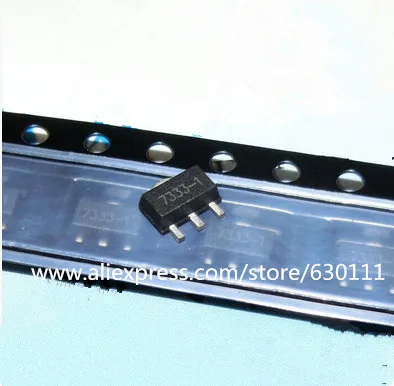 1000 PCS HT7333-A HT7333 3.3V SOT-89 Low Power Consumption LDO Voltage ...