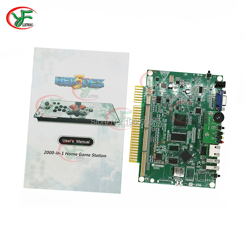 2020 in 1 arcade game board HEROES 5 HDMI/ VGA Output Jamma Cabinet PCB ...