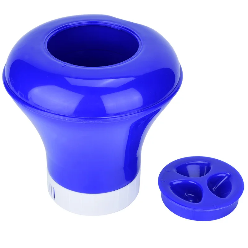 8 Inch Swimming Pool Chemical Chlorine Float Dispenser with Automatic ...
