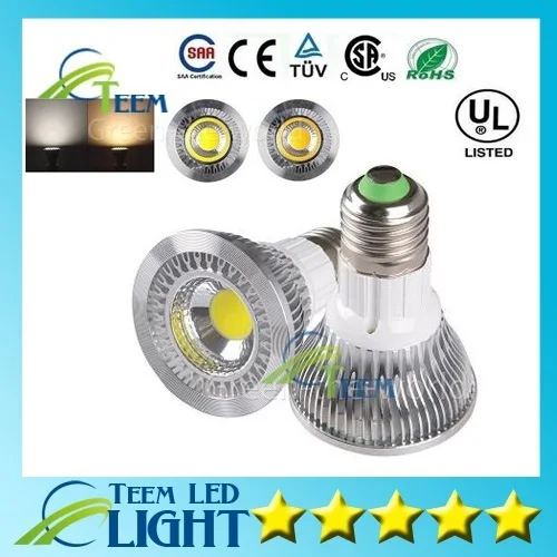 PAR20 E27 Led COB 전구 조명 12 와트 Led 스포트 라이트 110 240 볼트 Led 통 파 20 빛 램프 조명 ...
