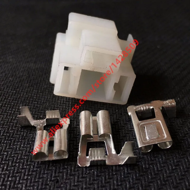 1 Set Car Lamp Holder Electric 3 Pin Auto Connector - Connectors ...