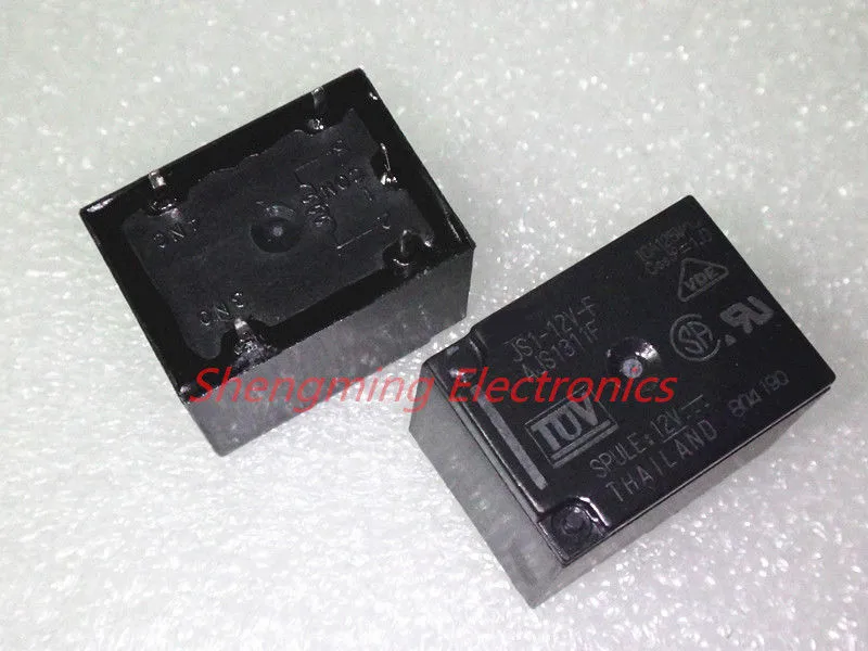 2pcs Js1-12v Js1-12v-f Ajs1311f T73 10a 5pins Relay - Diodes - AliExpress