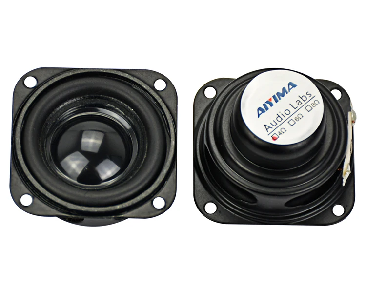 AIYIMA 2Pcs Audio Speakers 1.5Inch 40MM 4Ohm 5W Internal Magnetic Bass Multimedia Speaker : Gearbest