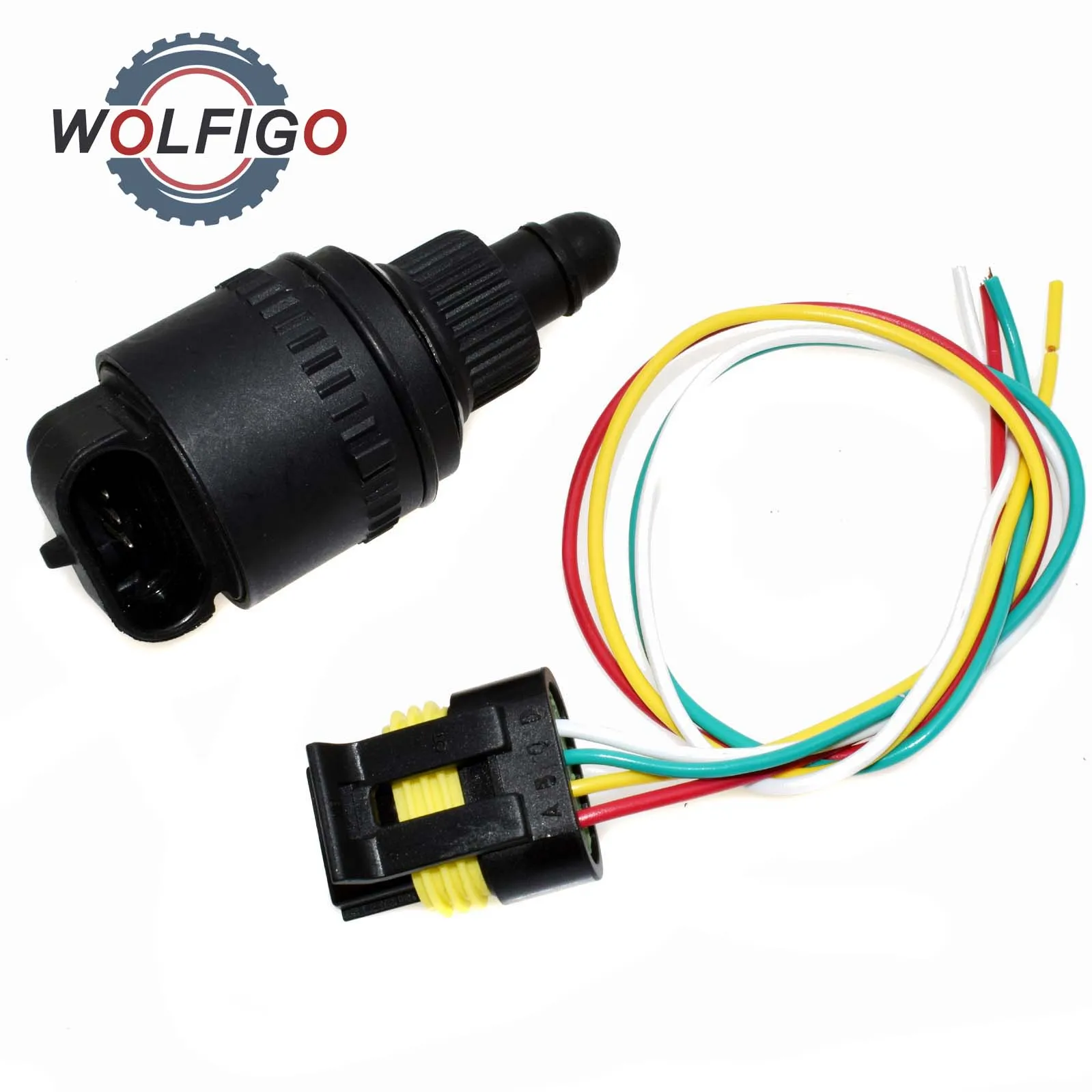 WOLFIGO Neue Idle Air Control Ventil IAC Mit Zopf Harness Stecker Fit ...
