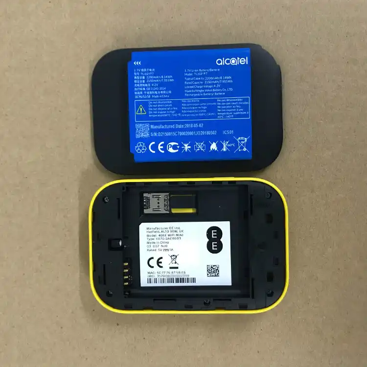New Alcatel EE70 Cat 12 600Mbps Portable 4G LTE Mobile WiFi Hotspot ...