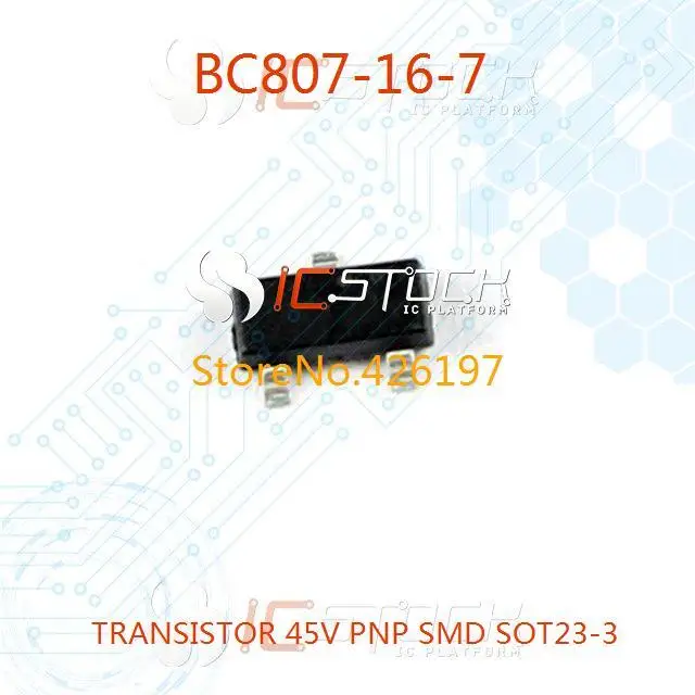5B BC807 SMD PNP Transistor, 48% OFF