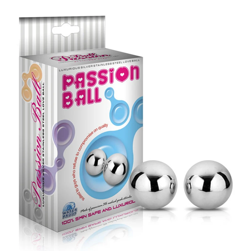 Lovetoy Metal Solid Giggle Balls Vagina Trainer Kegel Ben Wa Balls Women Adult Products Sex