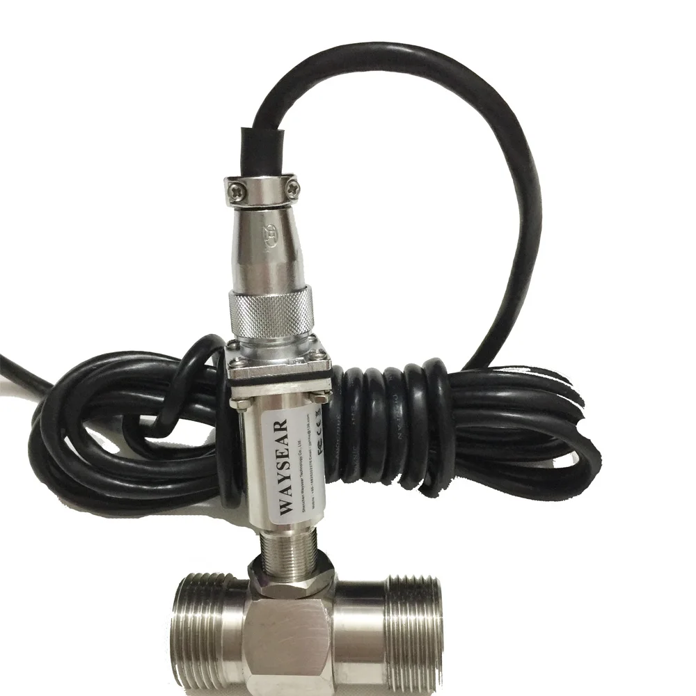 LWGY DN15 Series Liquid Turbine flow meter turbine flow sensor Pulse ...