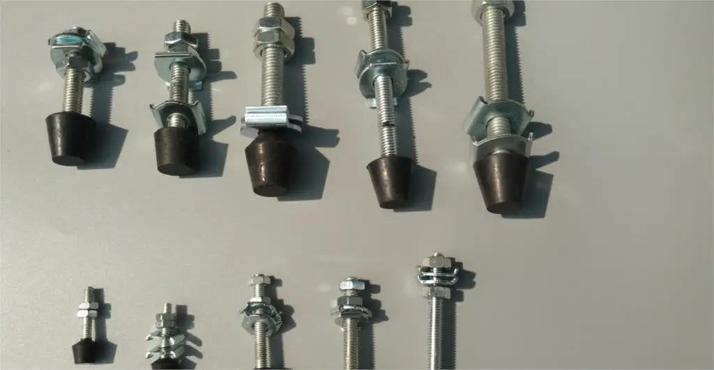 Fast fixture rubber head screw clamp nut Annex 45,681,012|clamps diy ...