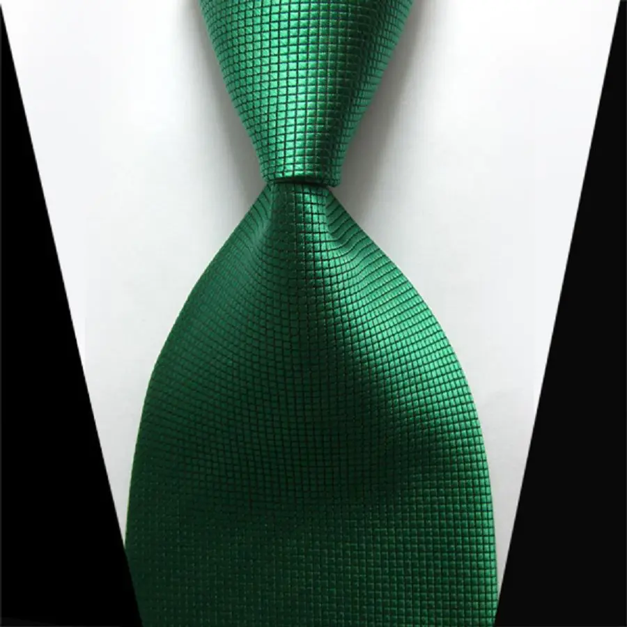 20 Types Solid Mens Ties Fashion 100% Silk Classic Neckties Polyester ...