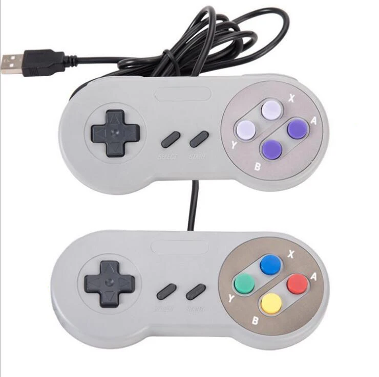 A ESTRENAR para SNES USB clásico para Super Nintendo Game Controller ...