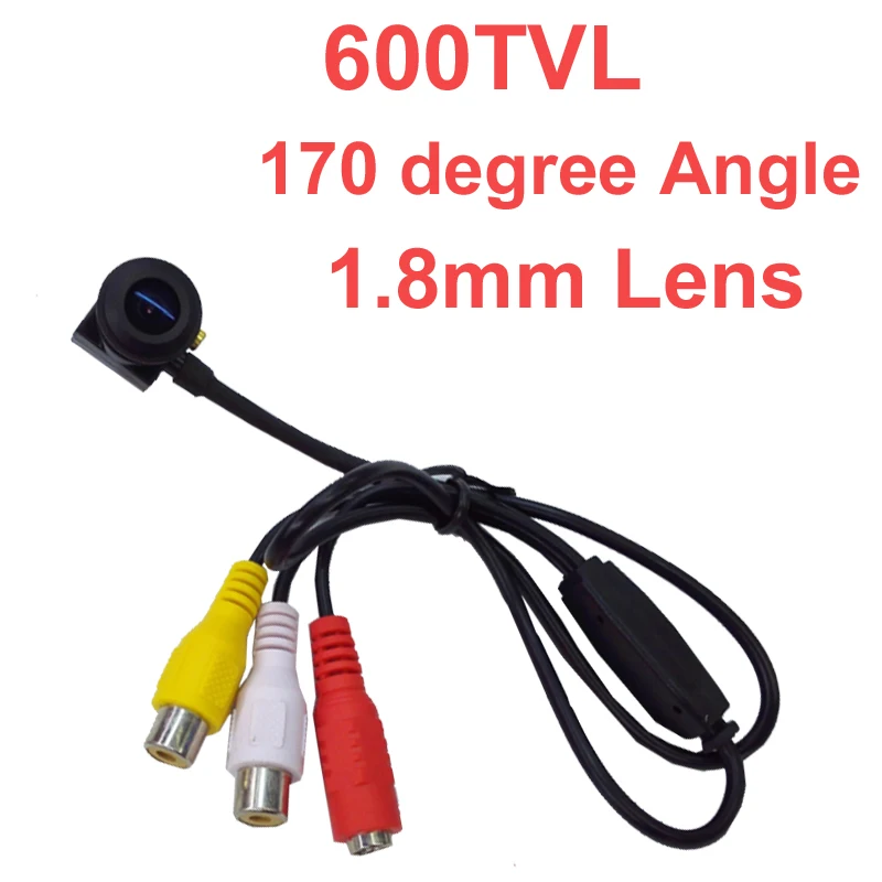 600 TV line mini camera 960 pixel 1.8mm 170 degree wide angel lens Sony ...