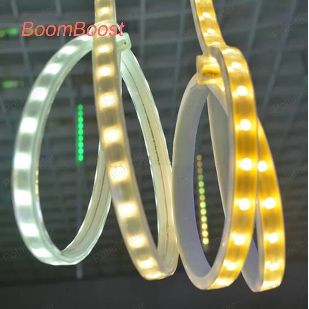 BOOMBOOST LED Strip 5050 SMD Waterproof IP68 Strip Light AC 220V LED ...