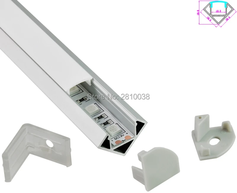 10-X-0-5M-Sets-Lot-30-Degree-corner-aluminum-channel-for-led-lights-and ...