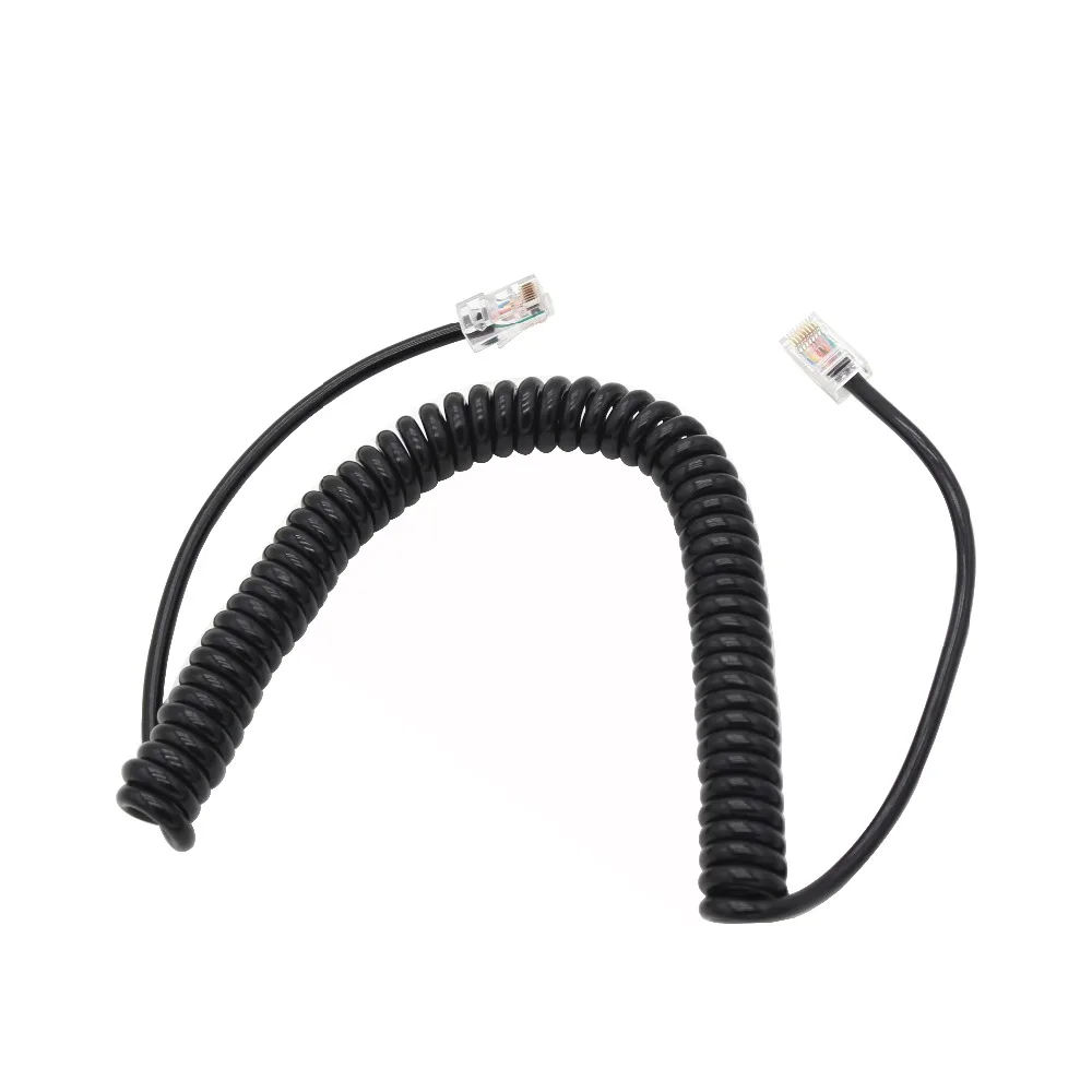 8pin Microphone Cable Cord for Icom Mobile Radio Speaker Mic HM 98 HM ...
