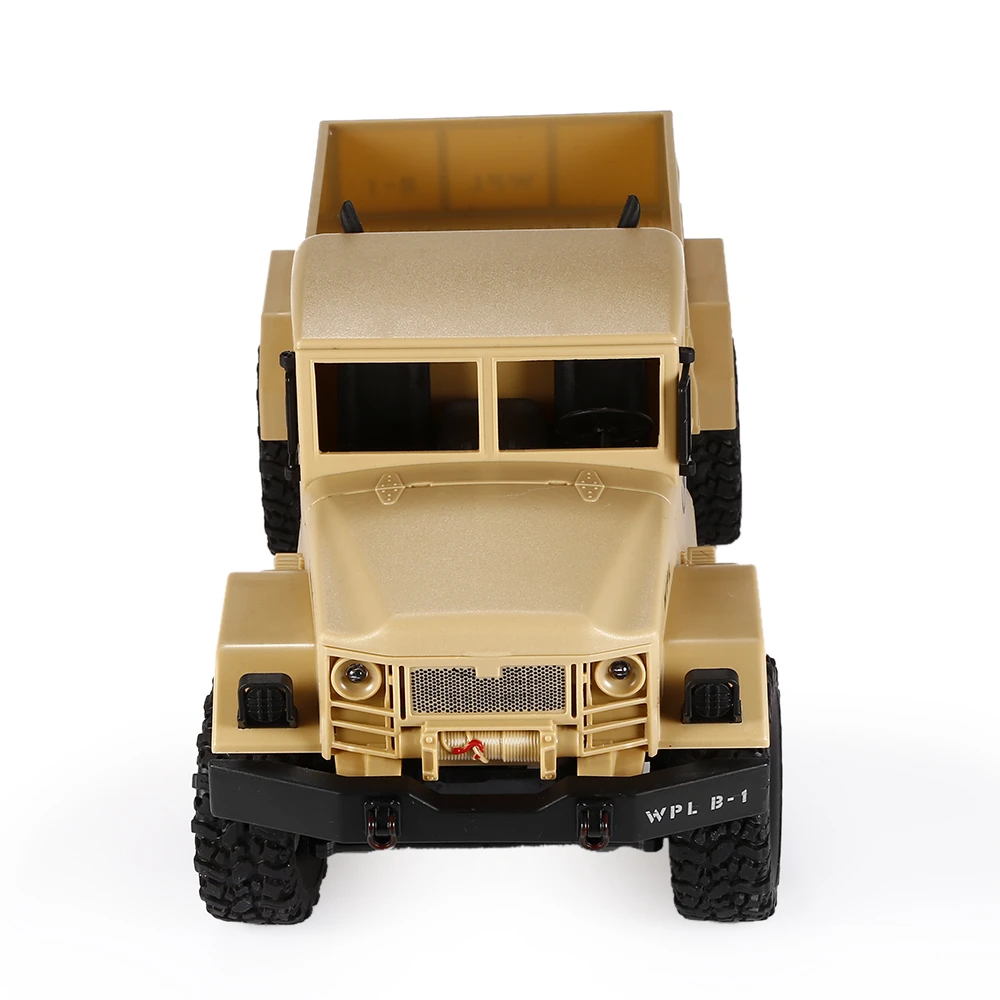 Wpl B14 1:16 2.4g 2ch 4wd Mini Off-road Rc Semi-truck With Metal ...