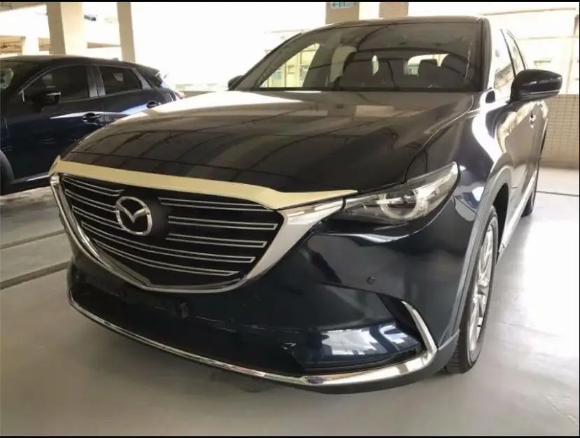 JIOYNG ABS Chrome Front Bumper Grille Hood Engine Cover Trims For MAZDA ...