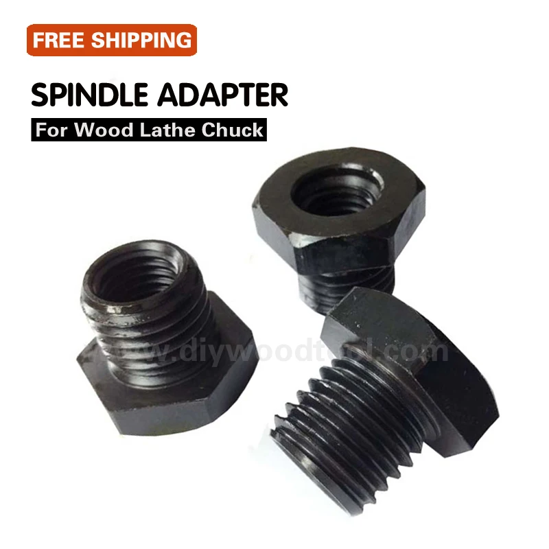 Adapter For Wood Lathe Chuck Adapter Screw Thread Spindle Adapter Woodworking Lathe Accessories