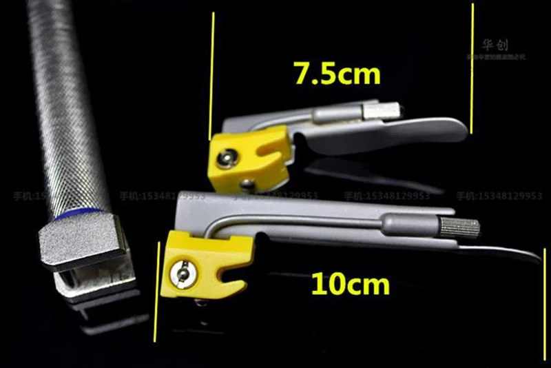 Stainless steel child VET Throat detection tool Anesthesia laryngoscope ...