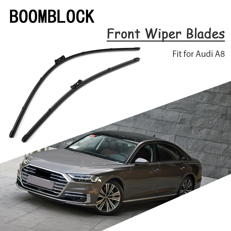 2x Auto Car Original Windshield Soft Rubber Wiper Blade Refit For Audi ...