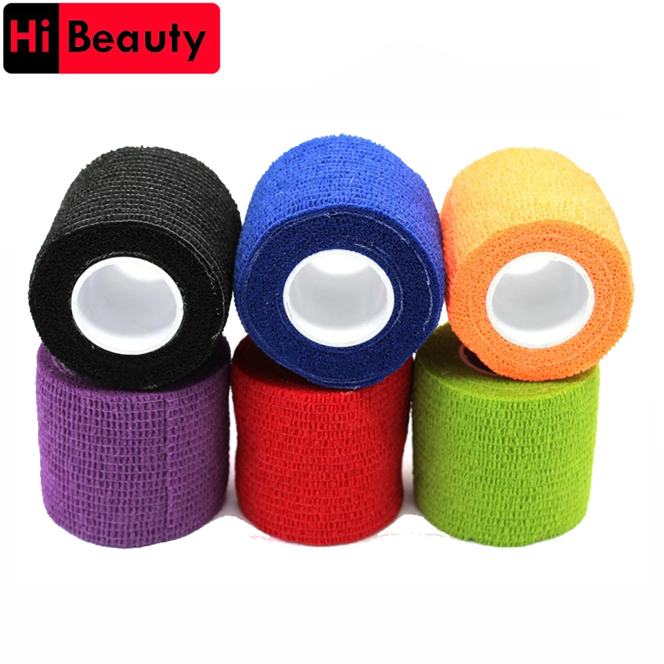 1-rotolo-5-450cm-monouso-autoadesivo-Flex-benda-elastica-maniglia-del ...
