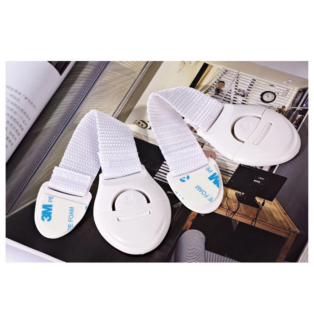 Habwred Baby Safety Door Drawer Locks Finger Safe Protector Kids Safety ...