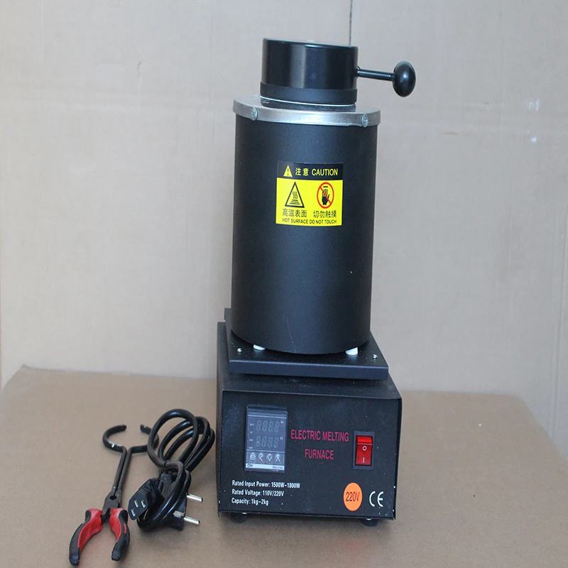 1kg Gold Melting Machine Gold Casting Machine furnace Mini Electric ...