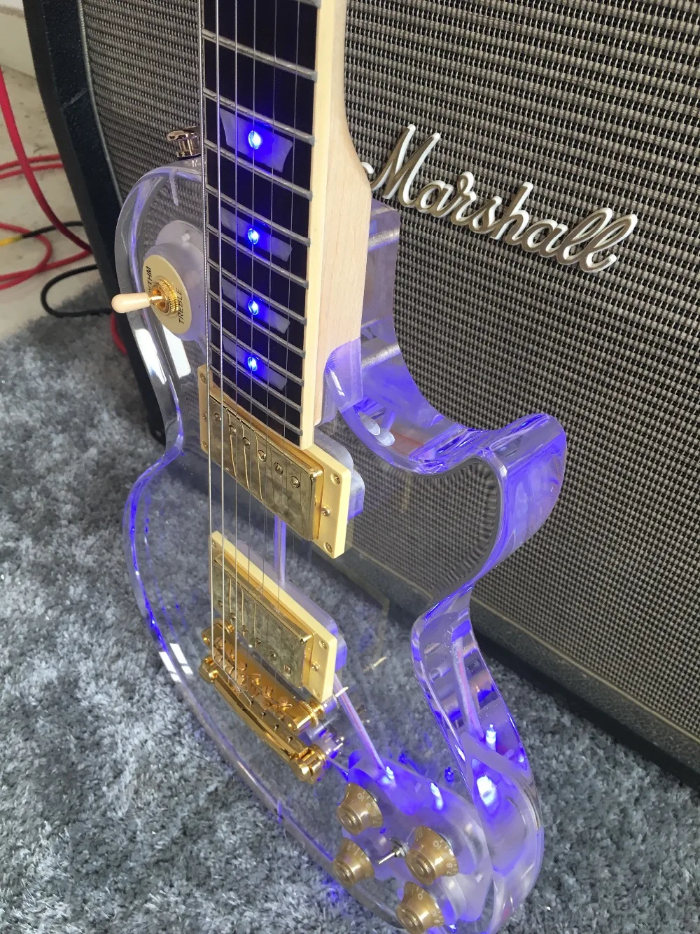 Acrylic Guitar, Led Guitar, High Quality Electric Guitar, Led Color ...