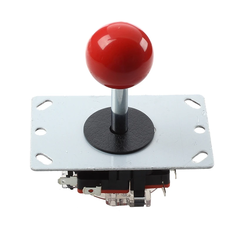 Abgn Hot-pin 8 Modes Red Ball Joystick For Arcade Machine Console ...