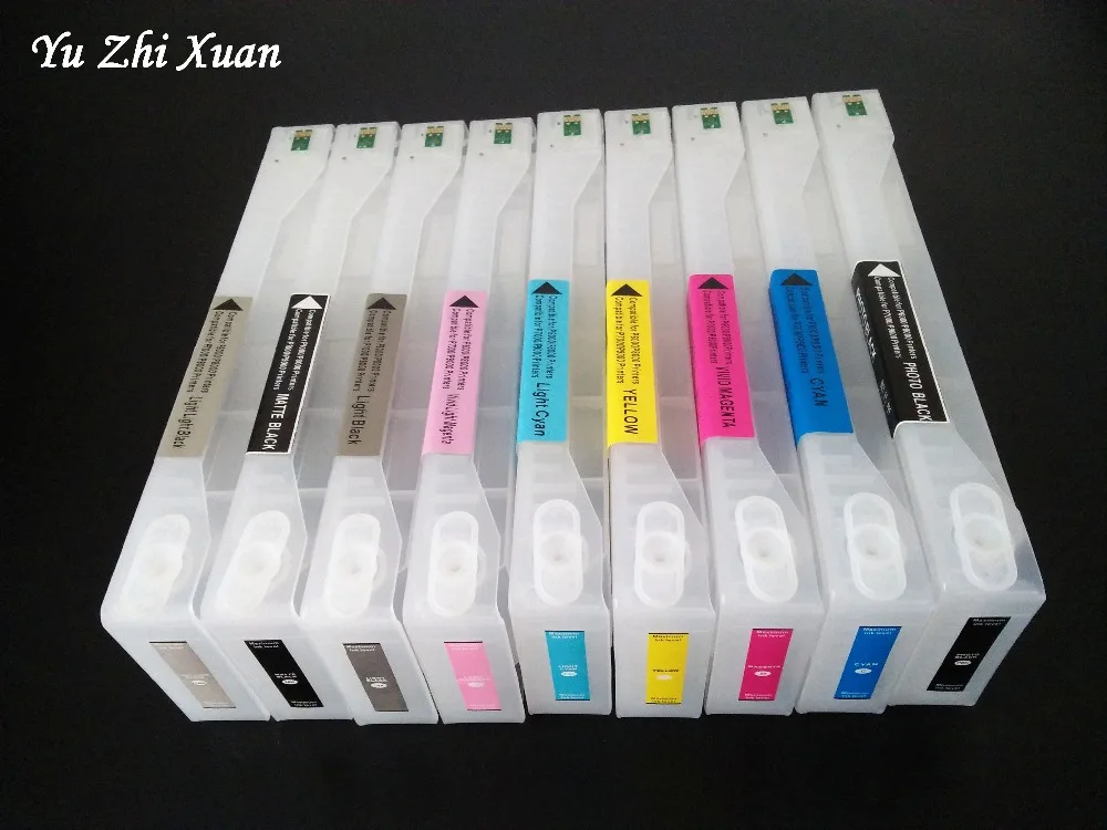 1 Set C13t804180-c13t804980 Ink Cartridge For Epson P6000 P7000 P8000 ...