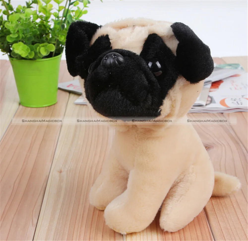 Aliexpress.com : Buy 1Pc 18CM 7" Cute Lovely Small Pug Dog Soft Plush ...