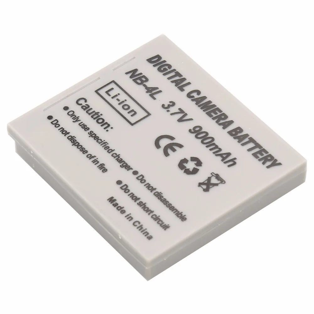 Probty NB 4L NB4L NB 4L Rechargeable Battery For Canon IXUS 40 30 50 55 ...