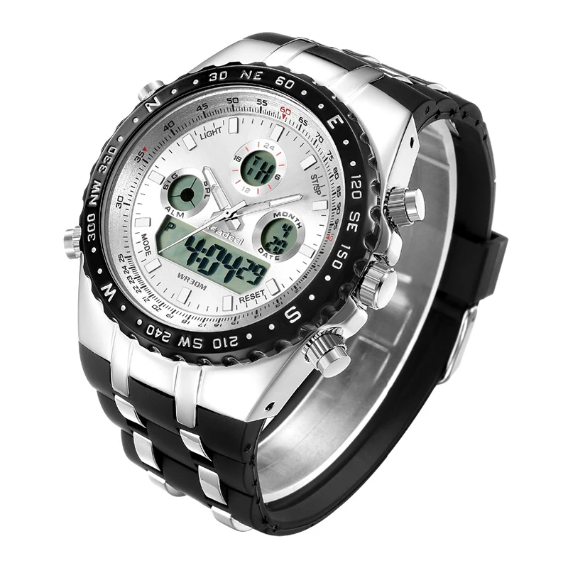 LED-Sports-Watches-Men-Waterproof-Military-Digital-Quartz-Watch-Alarm ...