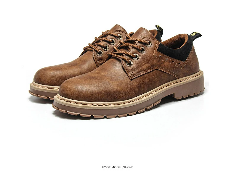 Для мужчин Повседневная Кожаная обувь кожаные брендовые Для мужчин ...