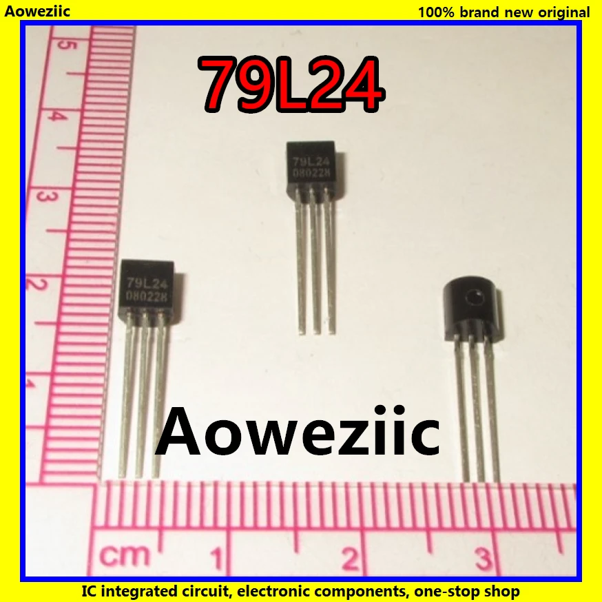 20pcs/lot 79l24 To-92 Ic Reg Linear -24v 100ma To92-3 New Original ...