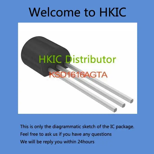 KSD1616AGTA-TRANSISTOR-NPN-60V-1A-TO-92-KSD1616AG-1616-KSD1616-1616A ...