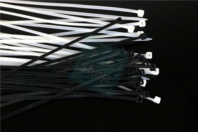 1000pcs 3*60/80/100/120/150mm Fixed Plastic Strapping Self-locking ...
