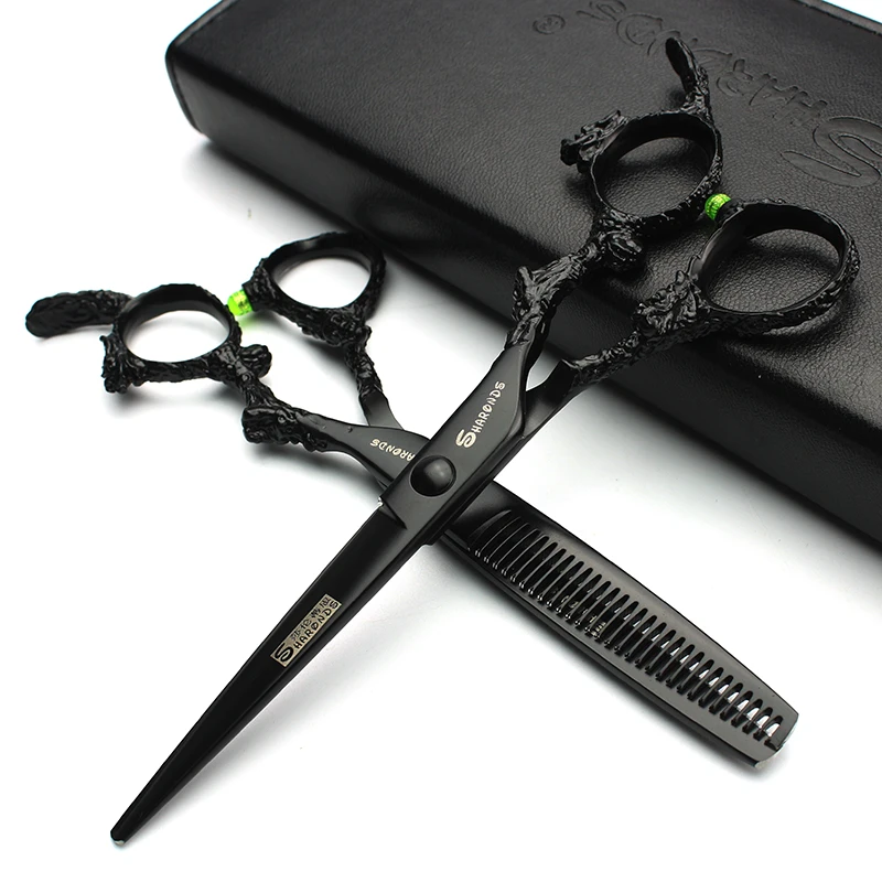 Fast Shipping!! Professional Hair Cutting Scissors 6 Inch 440c Dragon ...