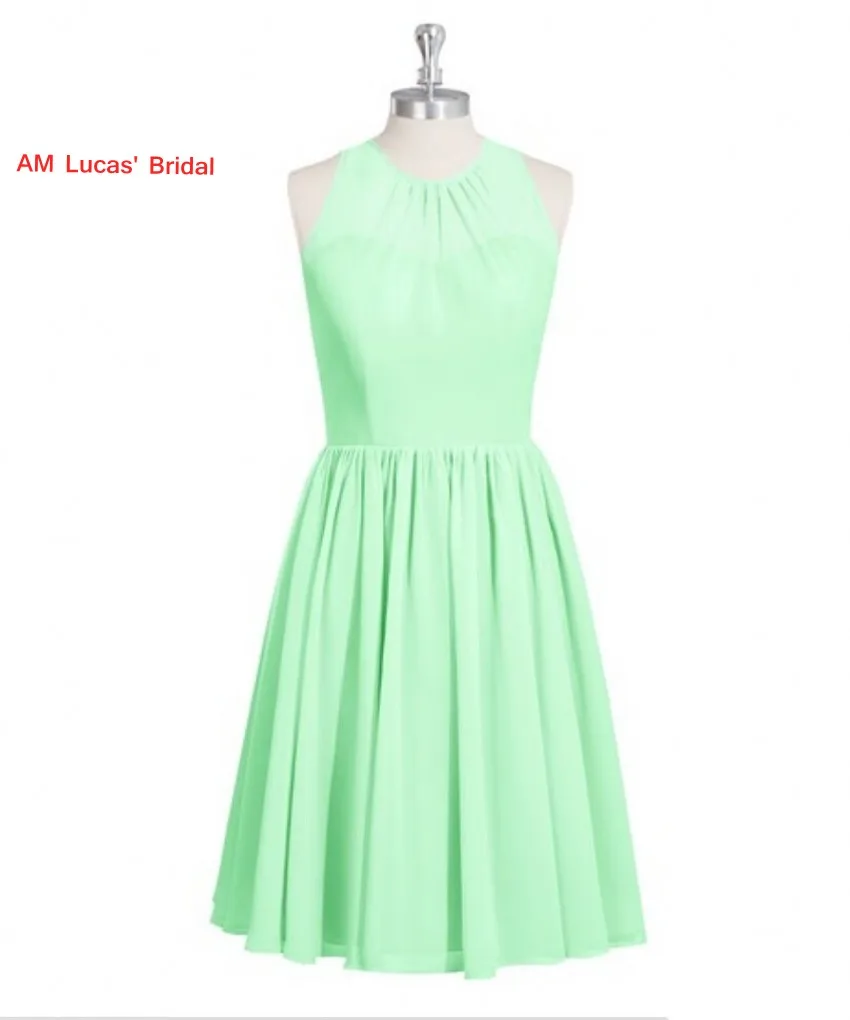 Simple Cocktail Dress Chiffon Off The Shoulder Prom Party Gowns ...