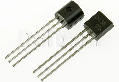 (20pcs) 2SD438 Generic Silicon NPN Epitaxial Planar Transistor D438 ...
