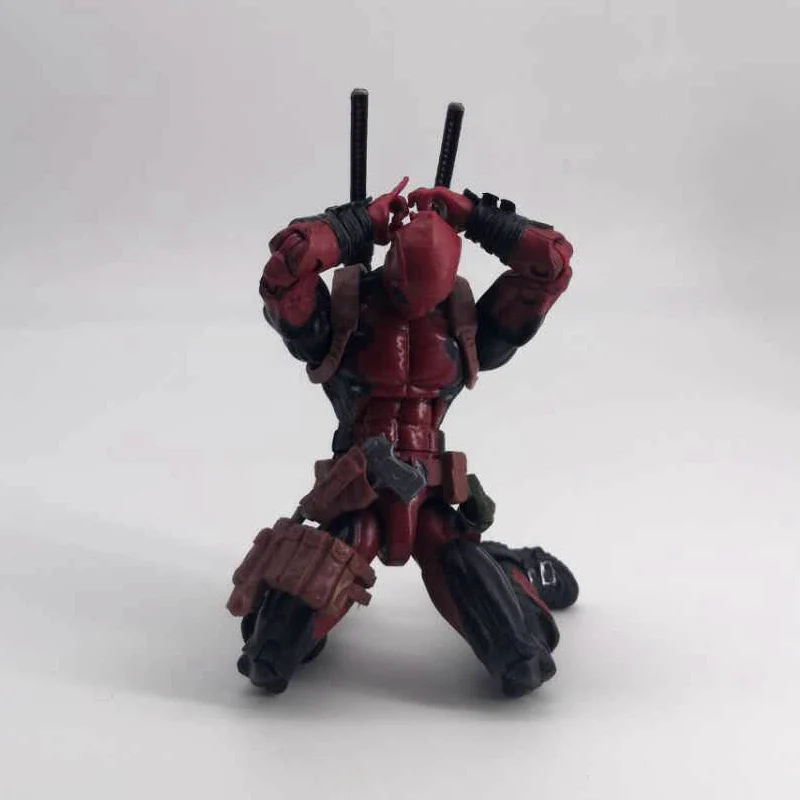 Deadpool Marvel Legends 20 Joints Movable Deadpool Action Figure Set ...