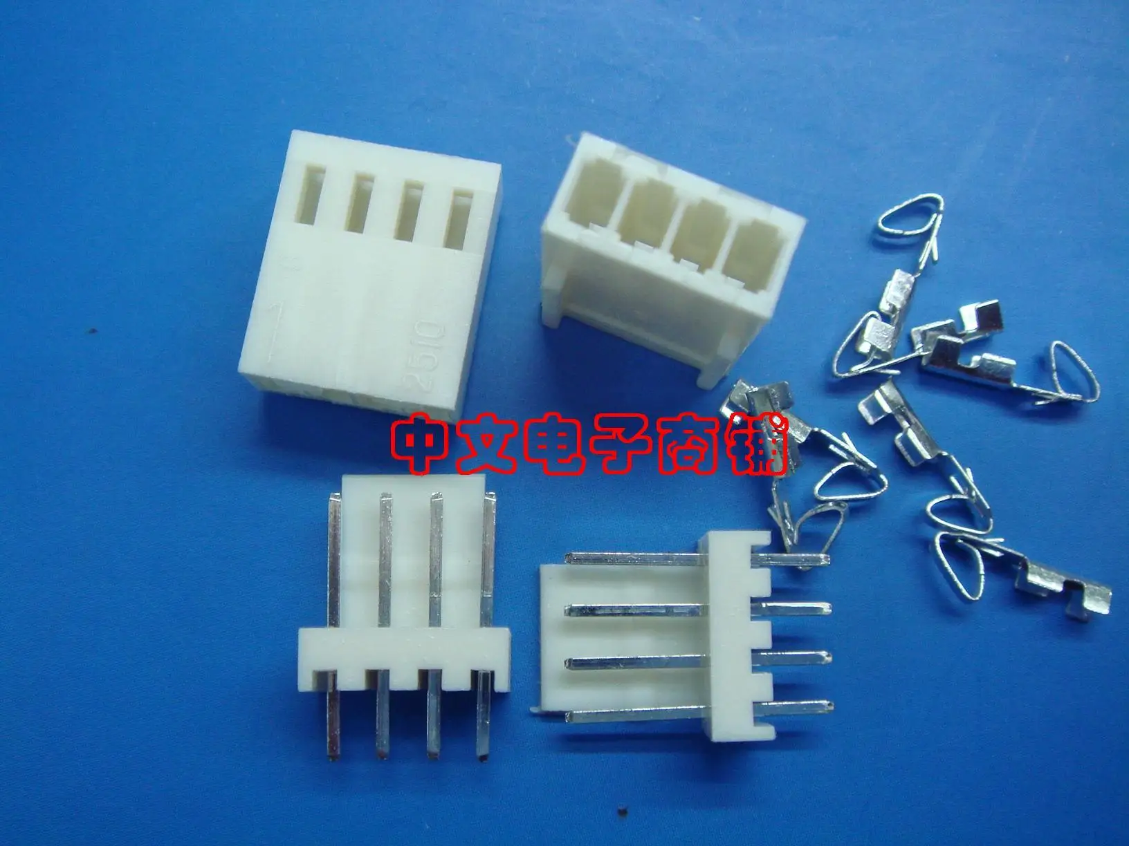 2510-4p 4 Core 4 Base Molded Case Terminal Block 10 Set 2.5 Connector ...