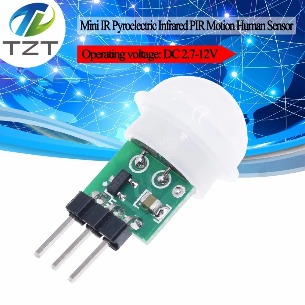 TZT-Mini-IR-Pyroelectric-Infrared-PIR-Motion-Human-Sensor-Automatic ...